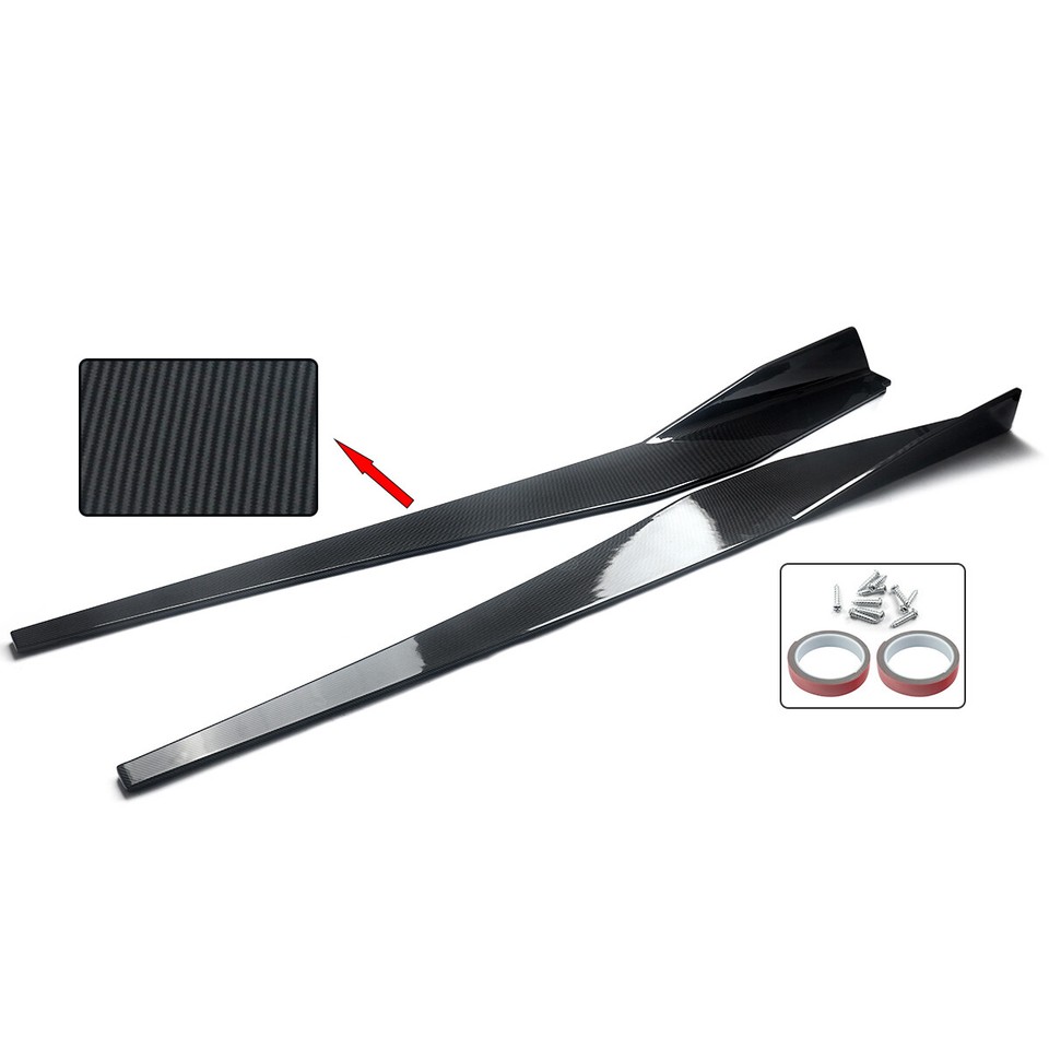 For 20-23 Corvette C8 Side Skirts 5VM Style Extensions Rocker Panel ...