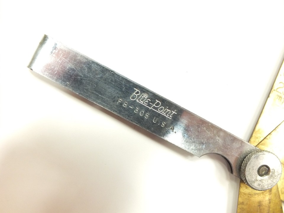 BLUE-POINT TOOLS FEELER IGNITION GAUGE THICKNESS - FB-305 - USA - GAGE | eBay