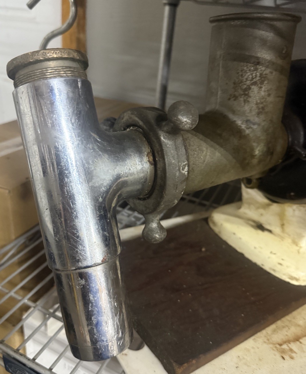 Vintage Meat Grinder - Model D By General Slicing Machine Co. | eBay