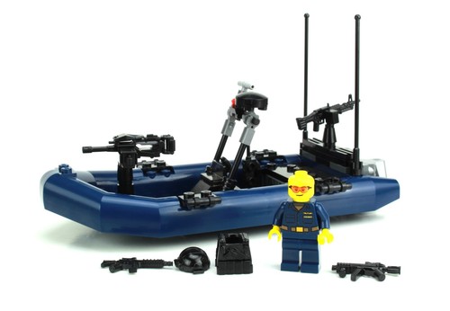 Navy RHIB Attack Boat custom military set made w/ real LEGO® bricks | eBay