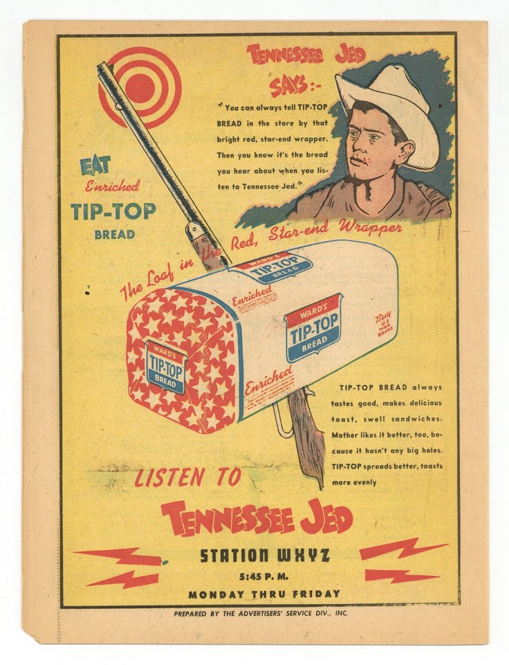 Tennessee Jed Magic Tricks NN VG- 3.5 1945 | eBay