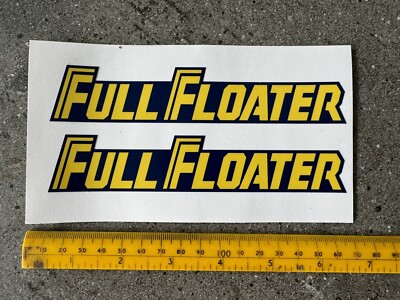 Suzuki 1985 RM80F Full Floater Swing-Arm Decals / Stickers / (Blue ...