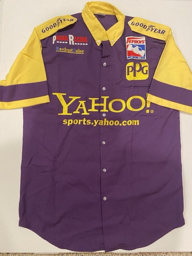 IRL Indy Car Pit Crew Shirt 1999 Jeff Ward Yahoo, Pagan Racing | eBay
