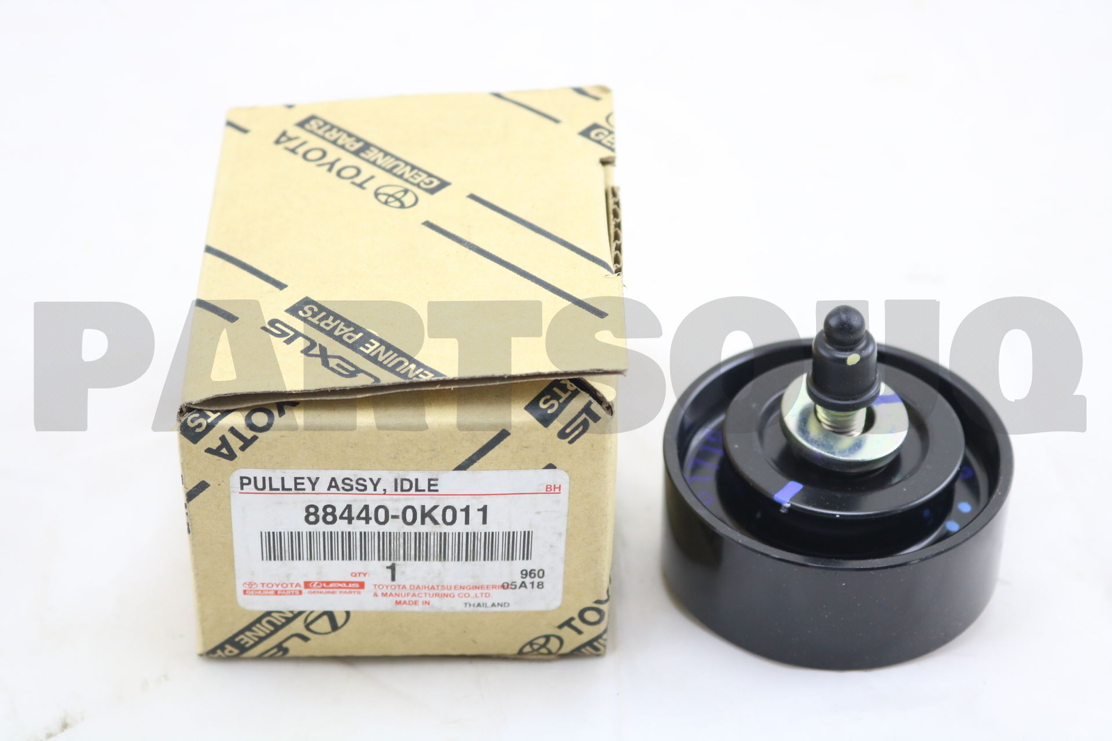 884400K011 Genuine Toyota PULLEY ASSY IDLE 88440-0K011 | eBay