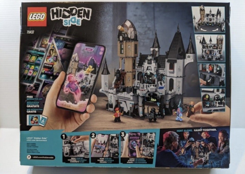 LEGO Hidden Side: Mystery Castle (70437) Building Kit 1035 Pcs Playset ...