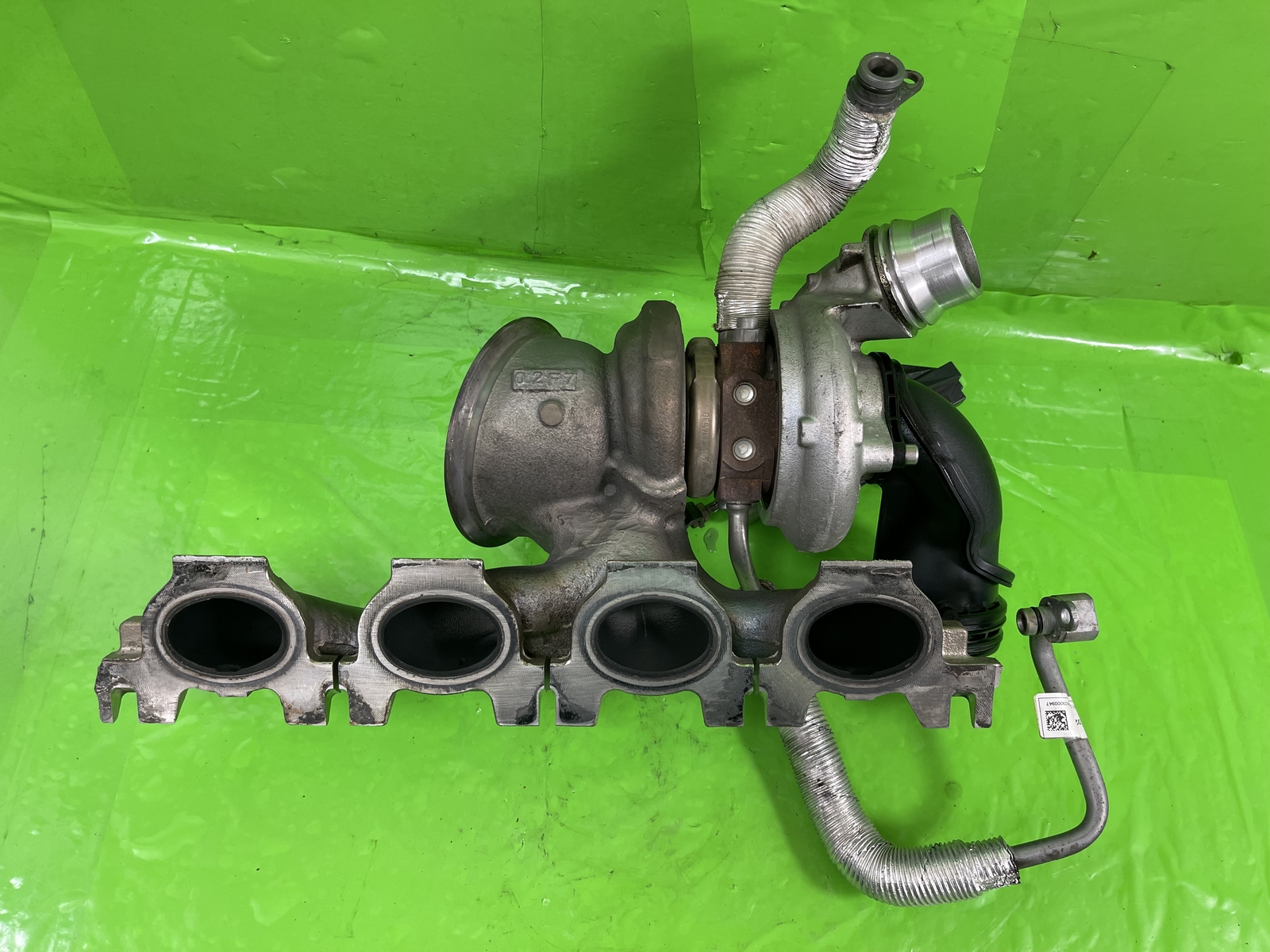 BMW X1 F48 EXHAUST MANIFOLD TURBOCHARGER 20iX B48 2.0 PETROL 2014-2019 ...