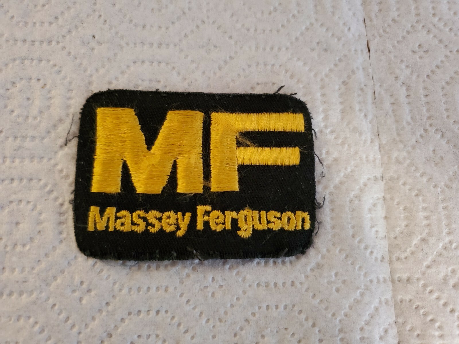2-1/2" x 2" cloth patch MF massey ferguson farm tractors | eBay