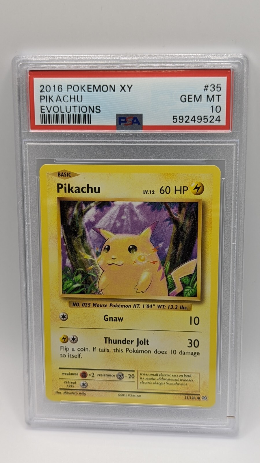 Pikachu 2016 XY: Evolutions #035/108 Base Price Guide - Sports Card ...