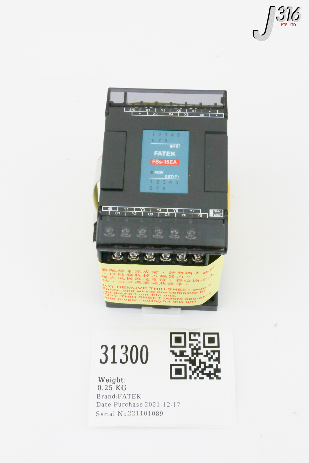 31300 FATEK EXTENSION MODULE (NEW) FBS-16EA | eBay