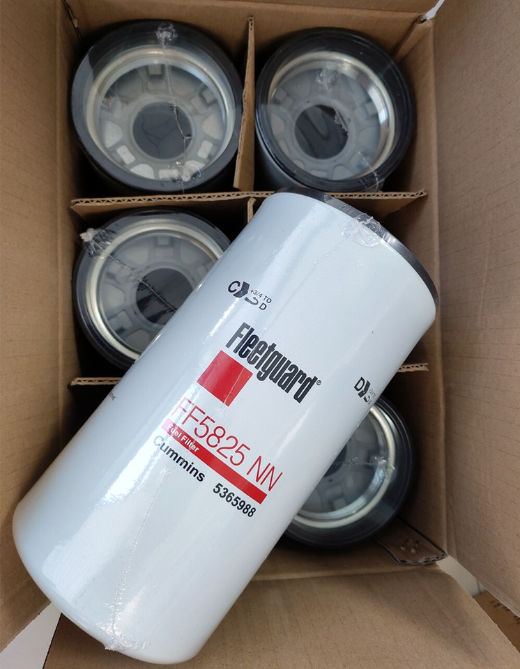 6PCS For Fleetguard FF5825NN 5599456 Fuel Filter NanoNet X15 Cummins ...