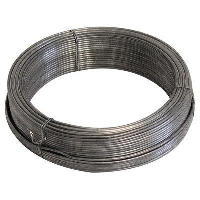 Fencing Line Wire 2mmx50m Tensioning straining galvanised steel metal ...