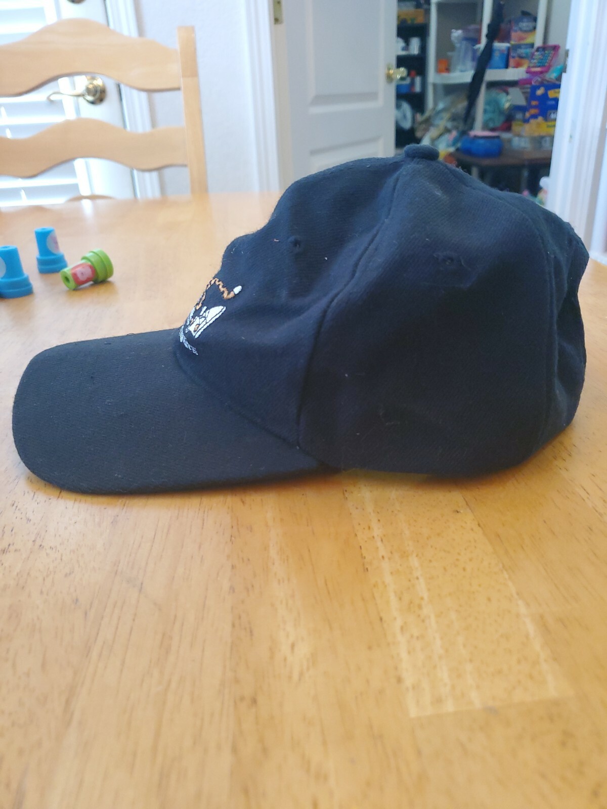 VINTAGE Cheetos Hat Cap Snap Back Black Chester Cheet… - Gem