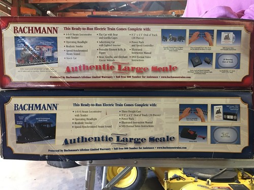 Bachmann Large G Scale Train Set | eBay