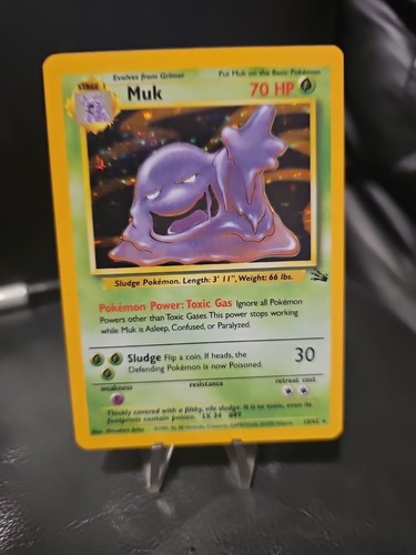 Pokémon TCG Muk Fossil 13/62 Rare Holo MP | eBay