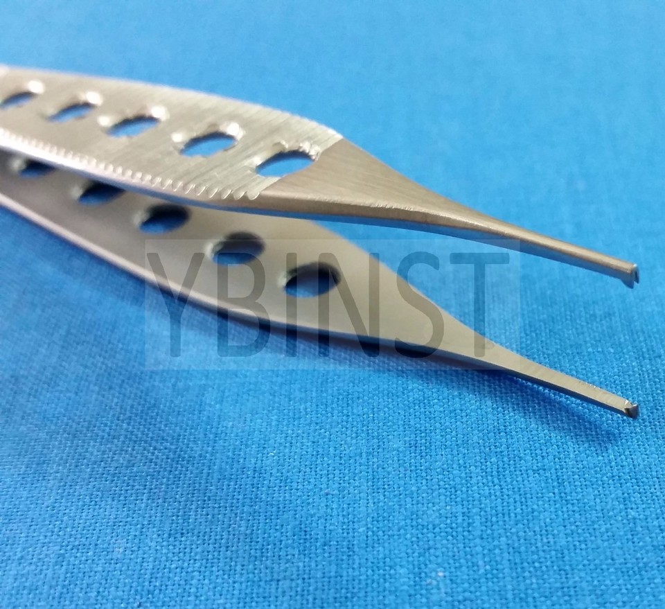 O.R GRADE ADSON TISSUE MICRO SURGERY OPHTHALMIC FORCEPS 1X2T 4.75" FINE ...