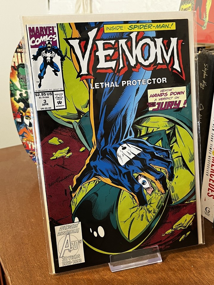 Venom Lethal Protector #3 (Marvel Comics, 1993) 1st App Roland Treece ...