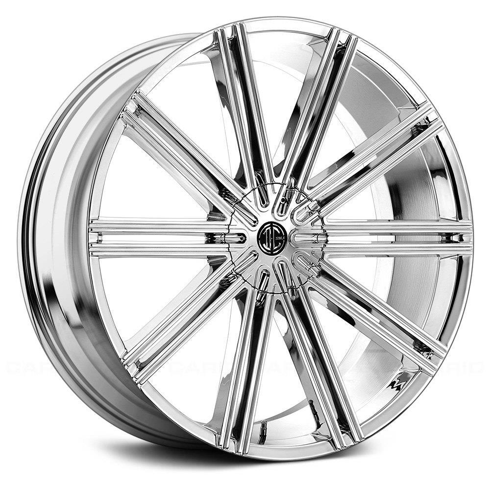 22 inch 22x9.5 2CRAVE No47 Chrome wheels rims 5x115 +15 | eBay