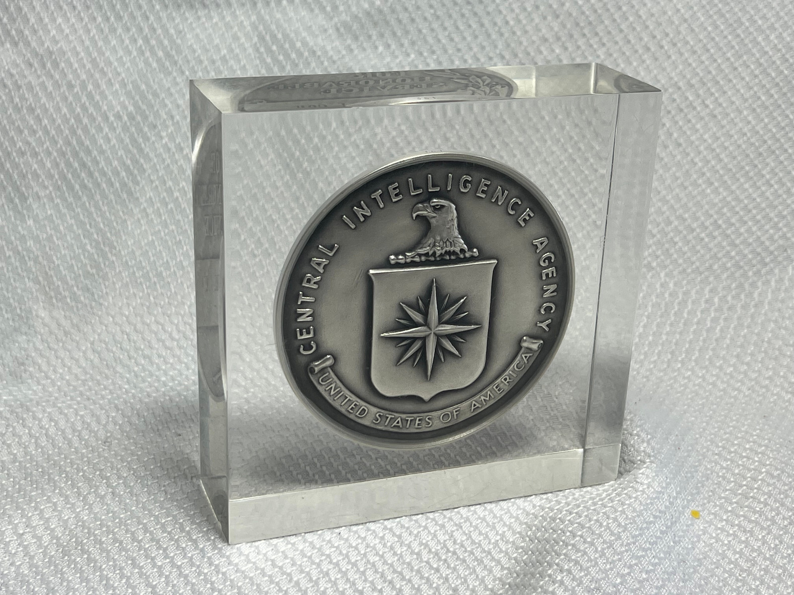 CIA Retirement Medallion Medallic Art Co .999 Silver Central ...