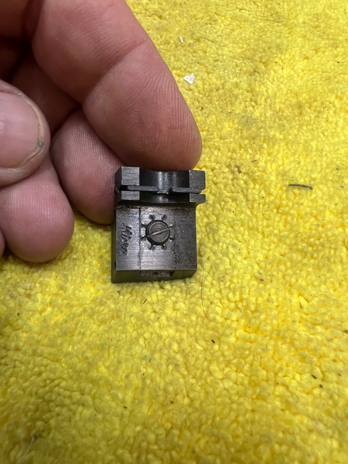 Ruger Mk I Mk II Standard Micro Adjustable Rear Sight Blued / Vintage ...