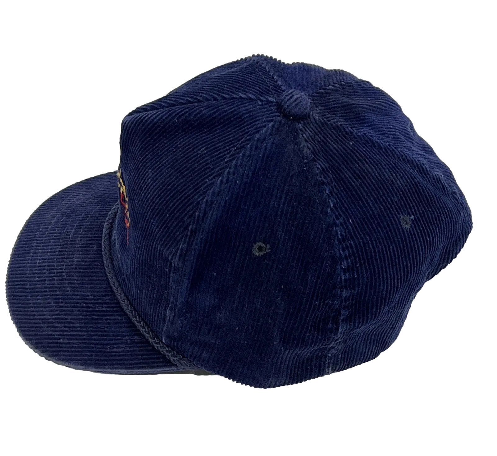 Vintage Buck Fever Hat Snapback Blue Corduroy DISPLAY ONLY USA Made ...