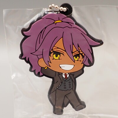 Soma Asman Kadar Black Butler Rubber Mascot Keychain Bandai Anime Japan ...