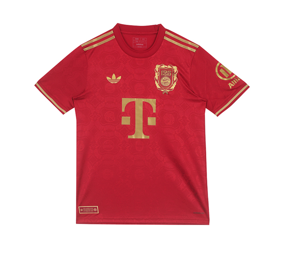 adidas Bayern Munich 125th Anniversary Soccer Jersey JE6781 Asia-Fit | eBay