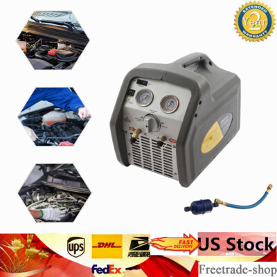 Portable Refrigerant Recovery Machine 110V 60 Hz 3/4HP 558psi | eBay