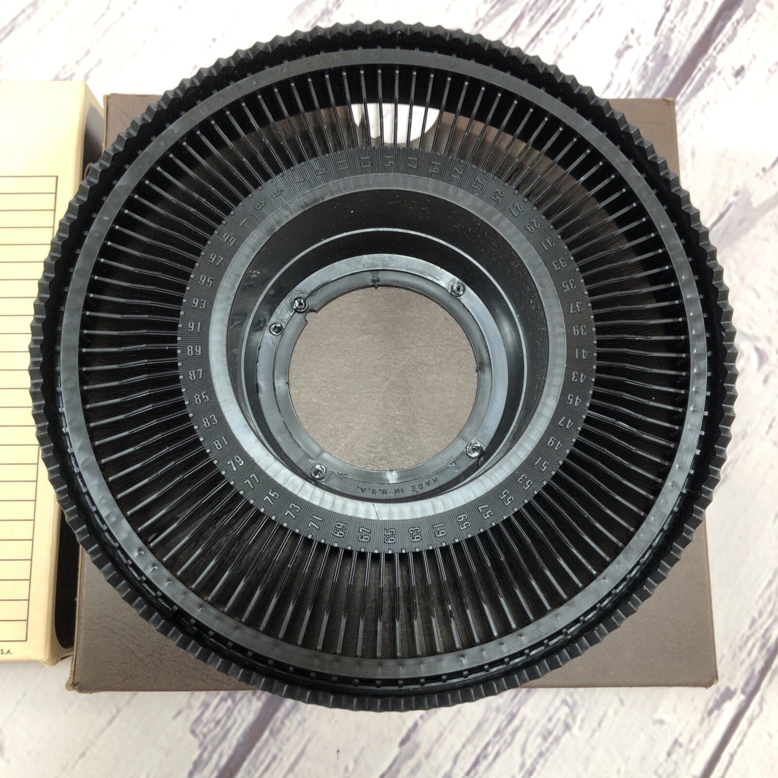 Vintage Mix Rotary S100 Slide Carousel Trays with Boxes for 35mm Lot of ...