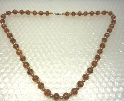 VINTAGE NAPIER GLASS BEADED NECKLACE 30'' COSTUME JEWELRY | eBay