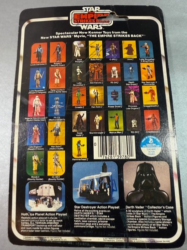 PICK 1 OR MORE: VINTAGE STAR WARS CARDBACK LOT KENNER figure card back ...