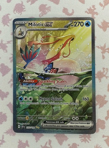 Milotic ex 237/191 SIR Special Illustration Rare Pokemon Surging Sparks ...