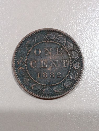 1882 H CANADA ONE 1 CENT VICTORIA LARGE PENNY COIN | eBay
