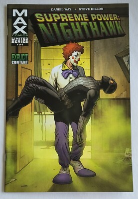Max Comic Book....Supreme Power: Nighthawk #4, February 2006, Good ...