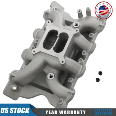 For Ford 351C RPM Air Gap Small Block V8 Dual Plane 7564 Engine Intake ...