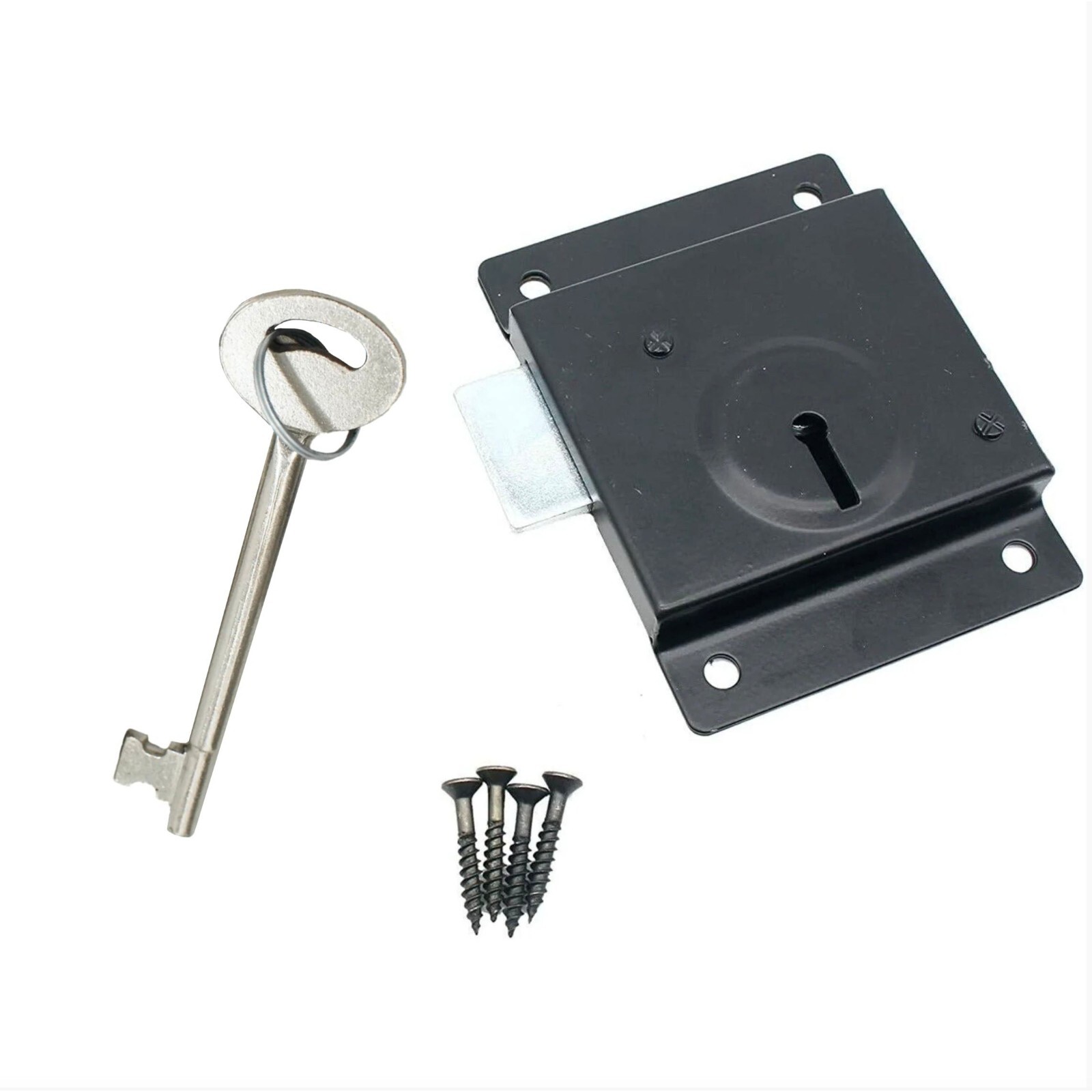 Press Lock Shed Gate British Pattern Face Fix Presslock Deadlock 1 KEY ...