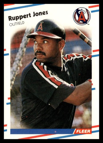1988 Fleer #492 Ruppert Jones California Angels Baseball Card | eBay