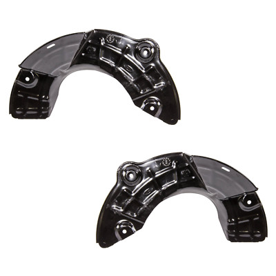 OEM NEW 97-04 Ford F150 4WD Front Left + Right Dust Shield Backing ...