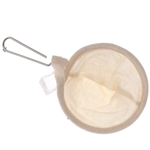 Coffee Filter Bag Flannel Cloth Filter Tea Strainer Handle Drip Coffee ...