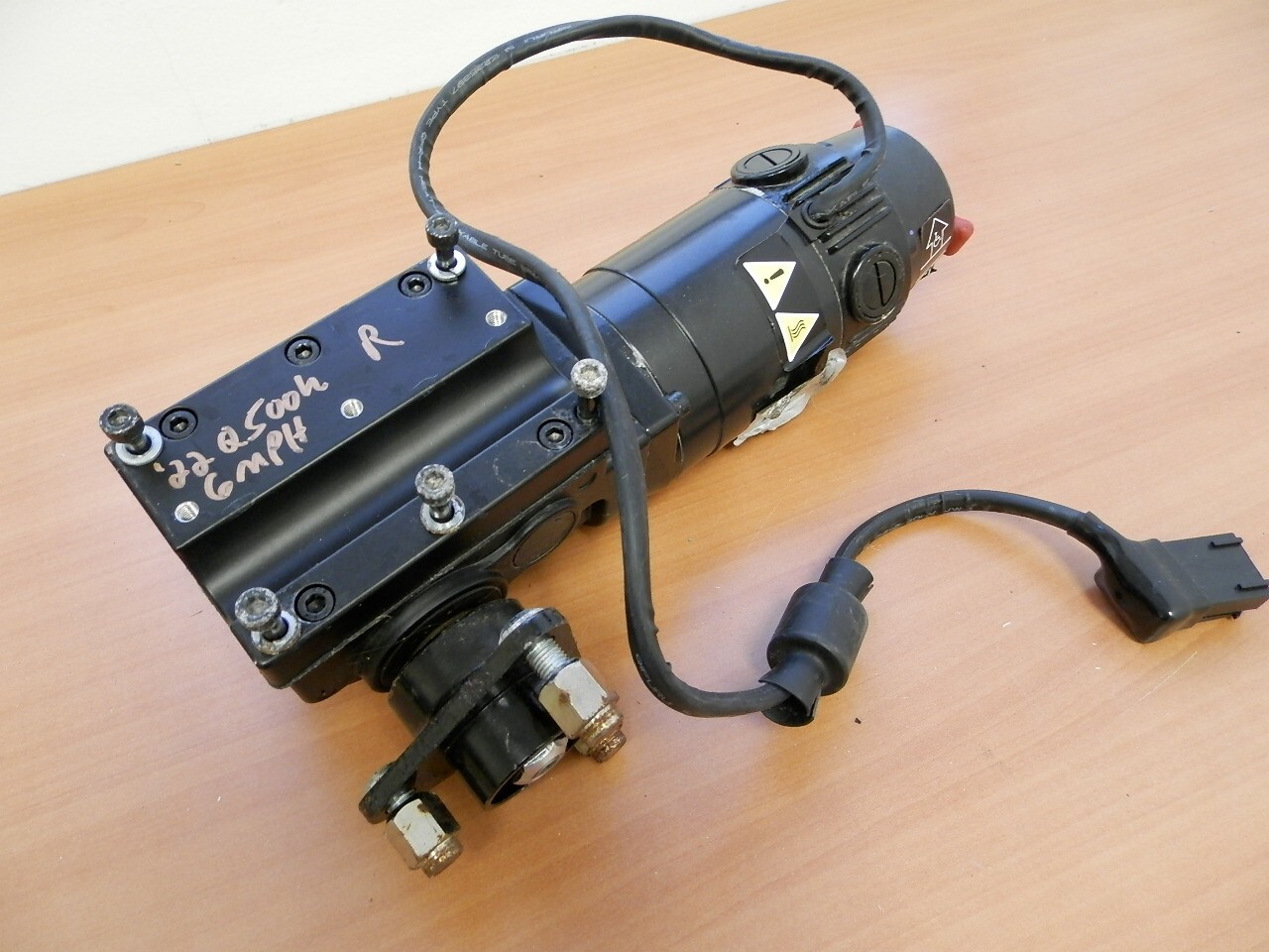 Sunrise Quickie Q500h power wheelchair RIGHT drive motor assembly ...