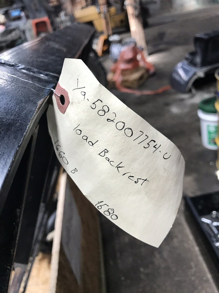 582007754 Load Backrest Yale Pallet Jack Forklift Forktuck Good Used ...