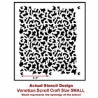 Venetian Scroll Craft Stencil - Size MEDIUM - By Cutting Edge Stencils ...