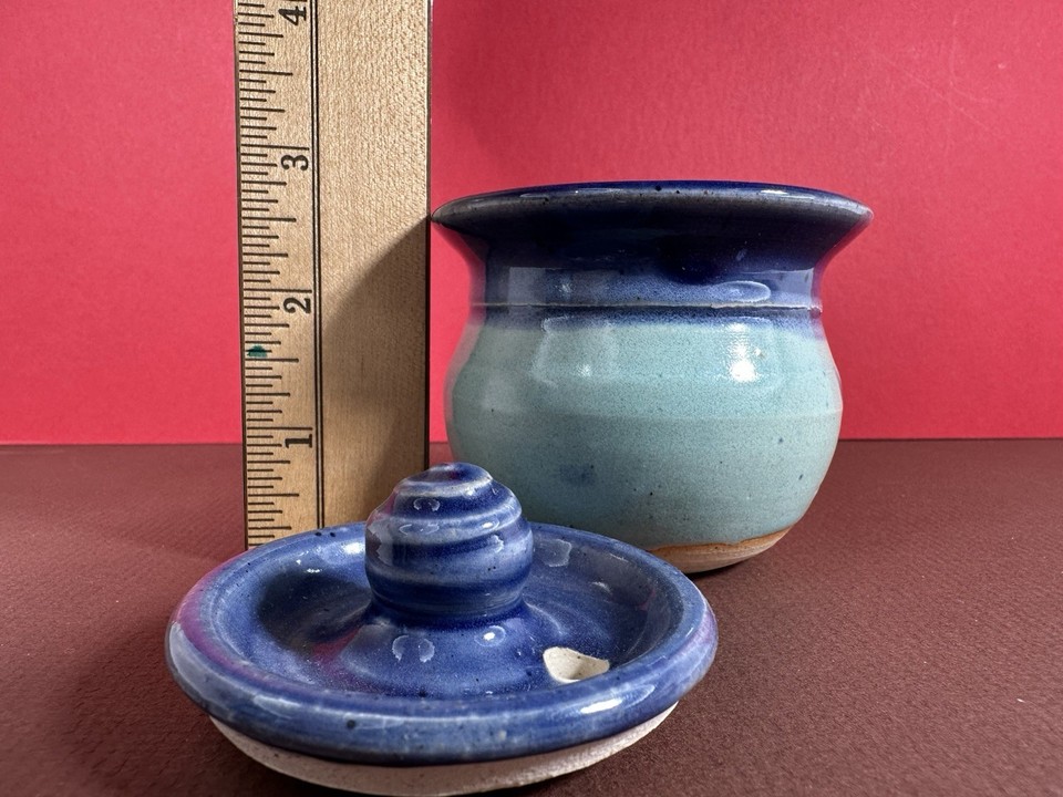 Cape Cod STUDIO ART Barn Hill Pottery EGG POACHER great gift for ...