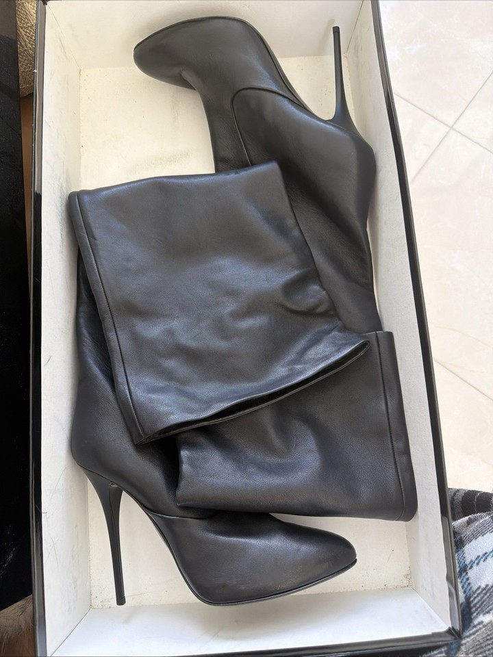 Black Giuseppe Zanotti Boots Size 41 Brand New with Box Authentic SIZE ...
