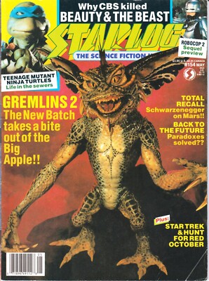 STARLOG Magazine #154 May 1990 Sci-Fi Movies Gremlins 2 Total Recall ...