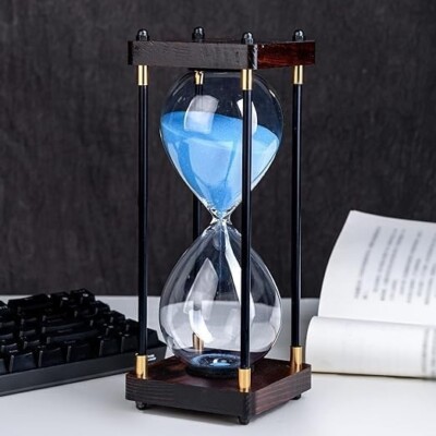 30 Minutes Hourglass Sand Timers,Large Sand Timer, Decorative Quiet ...