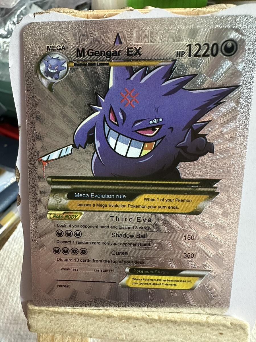 Pokemon Gengar Mega Evolution