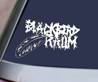 Blackbird Raum Punk Rock Decal sticker Car Laptop Waterproof Folk Punk ...