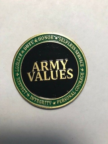 US Army Core Values Coin | eBay