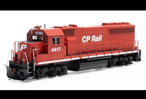 Ho Scale Athearn EMD GP40-2 Canadian Pacific CPKC #4617 W/Ditch Lights ...
