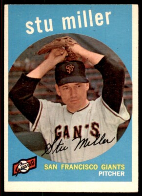1959 Topps Stu Miller 100 Baseball Cards #183 | eBay